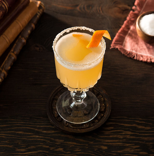 French Quarter Crusta Cocktail Recipe | PATRÓN TEQUILA