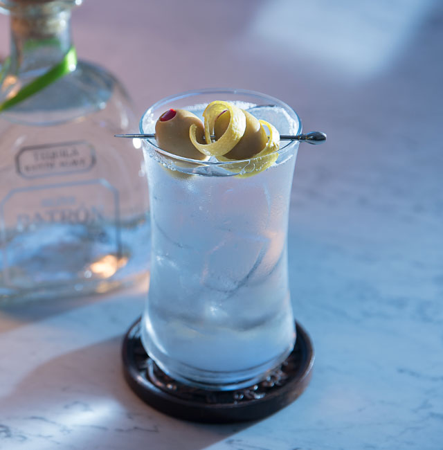 Green Olive Patrónic Cocktail Recipe | PATRÓN TEQUILA