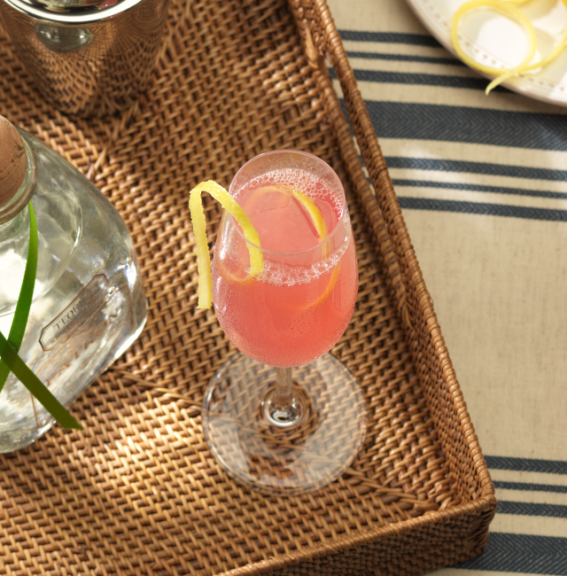 Pink Lilly Cocktail Recipe | PATRÓN TEQUILA