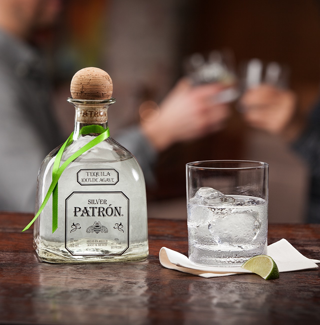 Silver on the Rocks Cocktail Recipe | PATRÓN TEQUILA