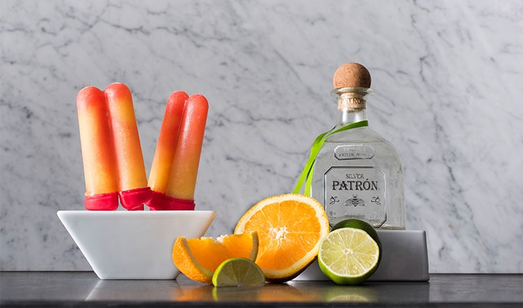 How to Make Tequila Sunrise Freezer Pops | PATRÓN TEQUILA