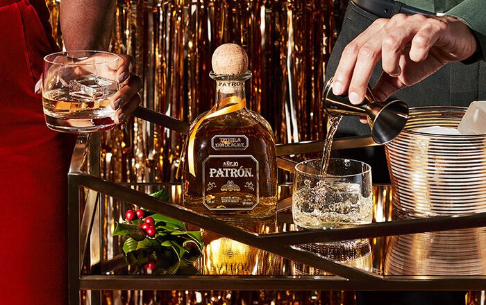 How to Set Up a DIY Margarita Bar Cart | PATRÓN TEQUILA