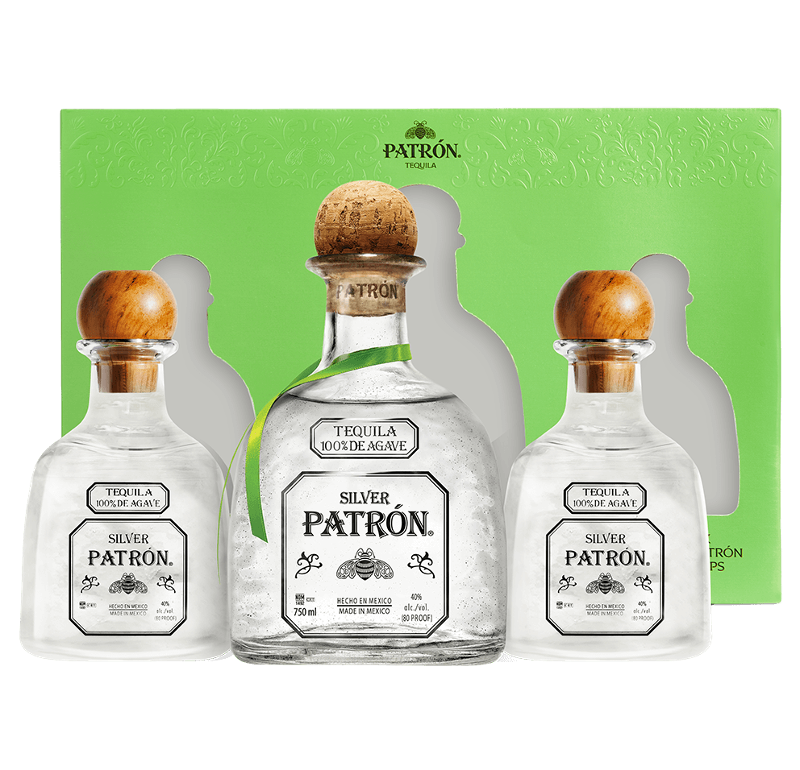Collectors Cup Gift Set | Mini Reusable PATRÓN Bottle Cups | PATRÓN TEQUILA Collectors Cup Gift Set | Mini Reusable PATRÓN Bottle Cups | PATRÓN TEQUILA